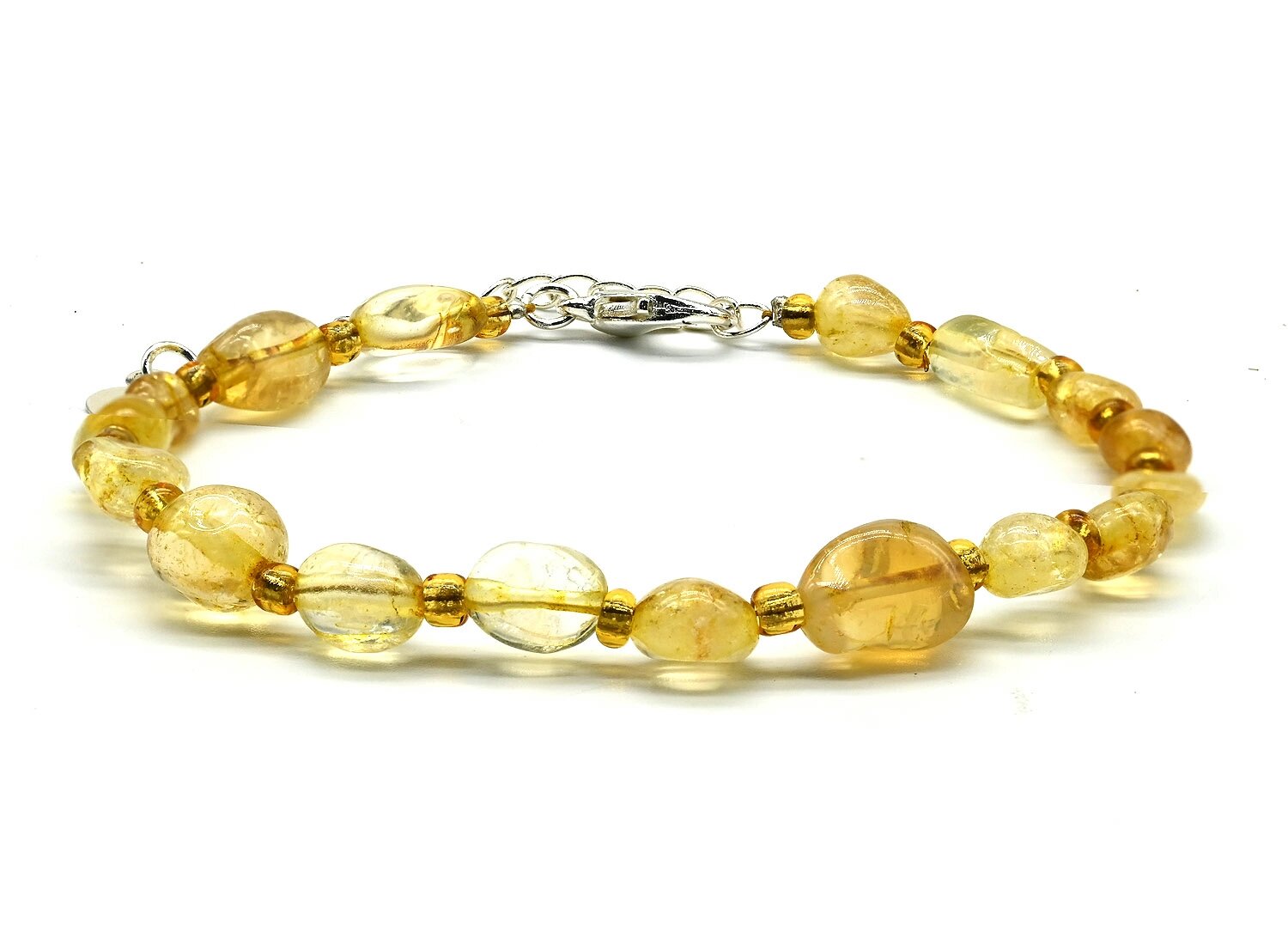 Браслет, цитрин