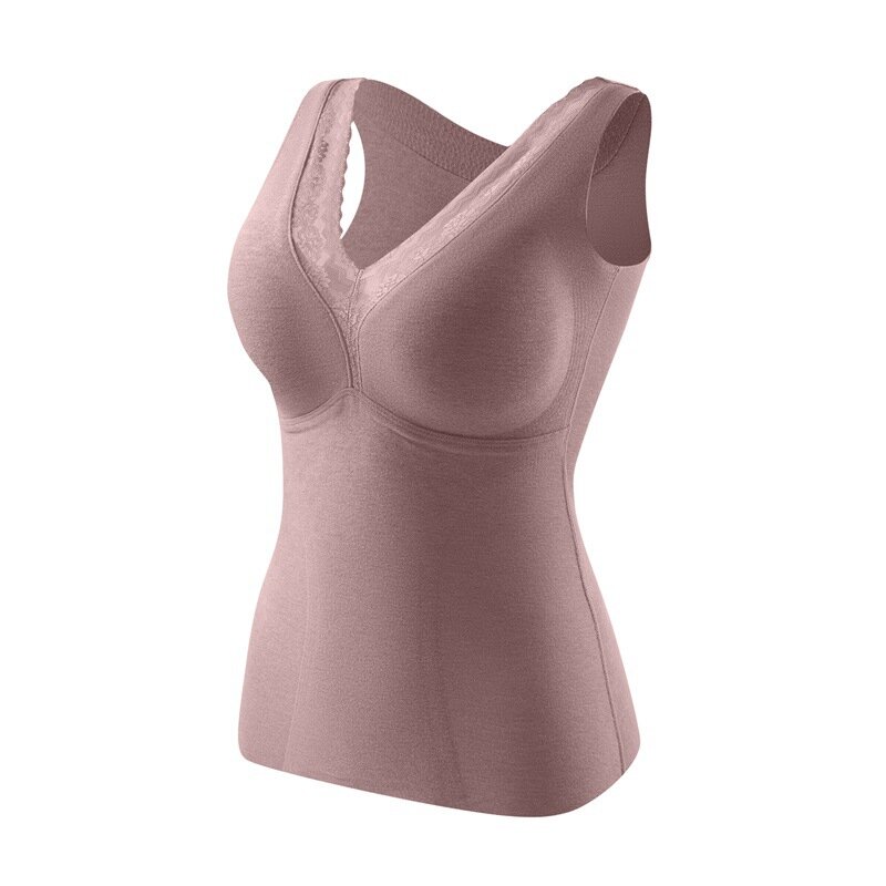 Бесшовный шелковый бюстгальтер с фиксированными бретелями, чашка с щеткой, большой размер, базовый слой, термобелье для женщин, не нужен бюстгальтер, оптовая продажа