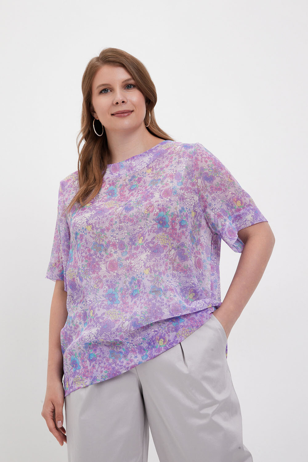 Блуза Большие размеры