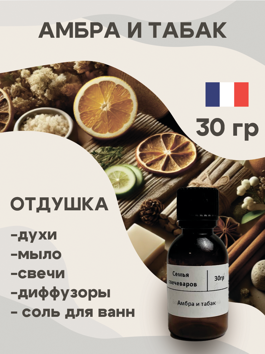 Отдушка для свечей и мыла. Ароматизатор косметический