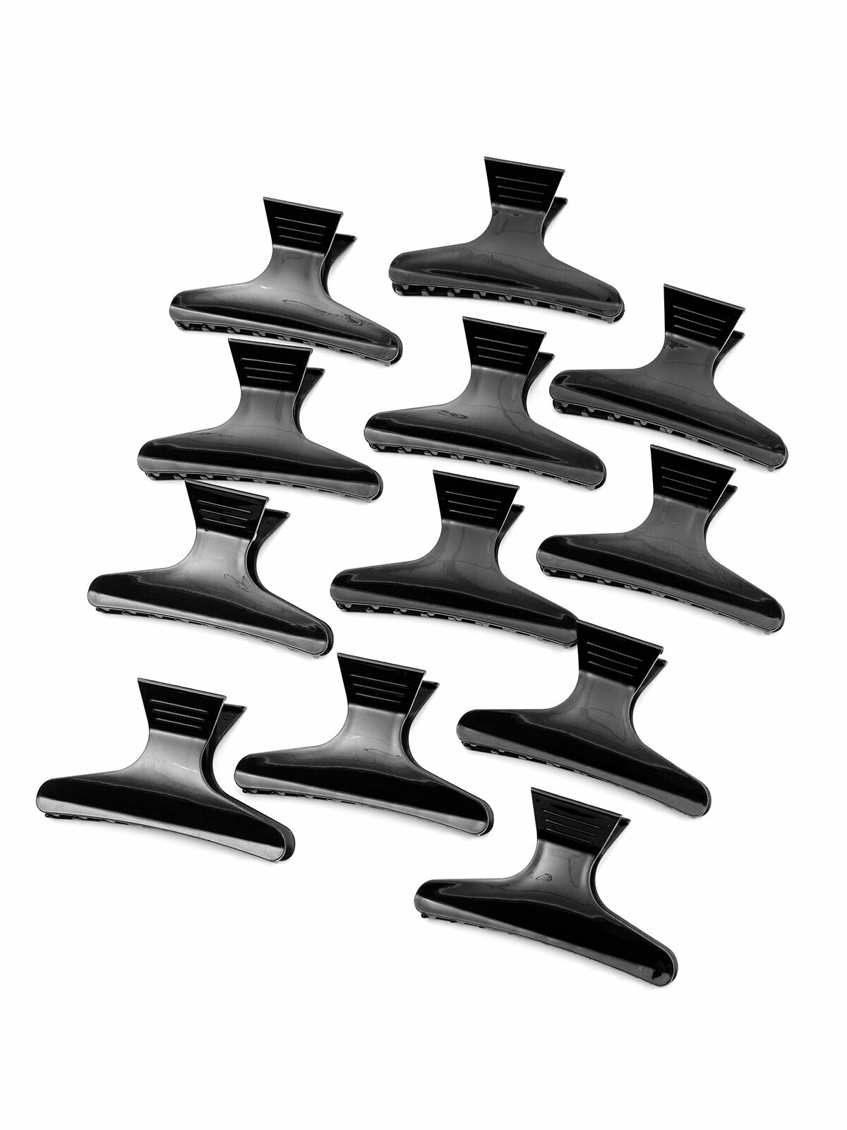 Hairshop Краб парикмахерский пластик (81 мм) по 12 шт