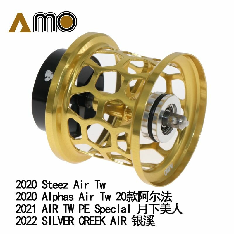 AMO DIY SILVER CREEK AIR/Alphas Air/SILVER CREEK капельное колесо легкий микрообъект катушка с короткой осью рыболовная шпуля