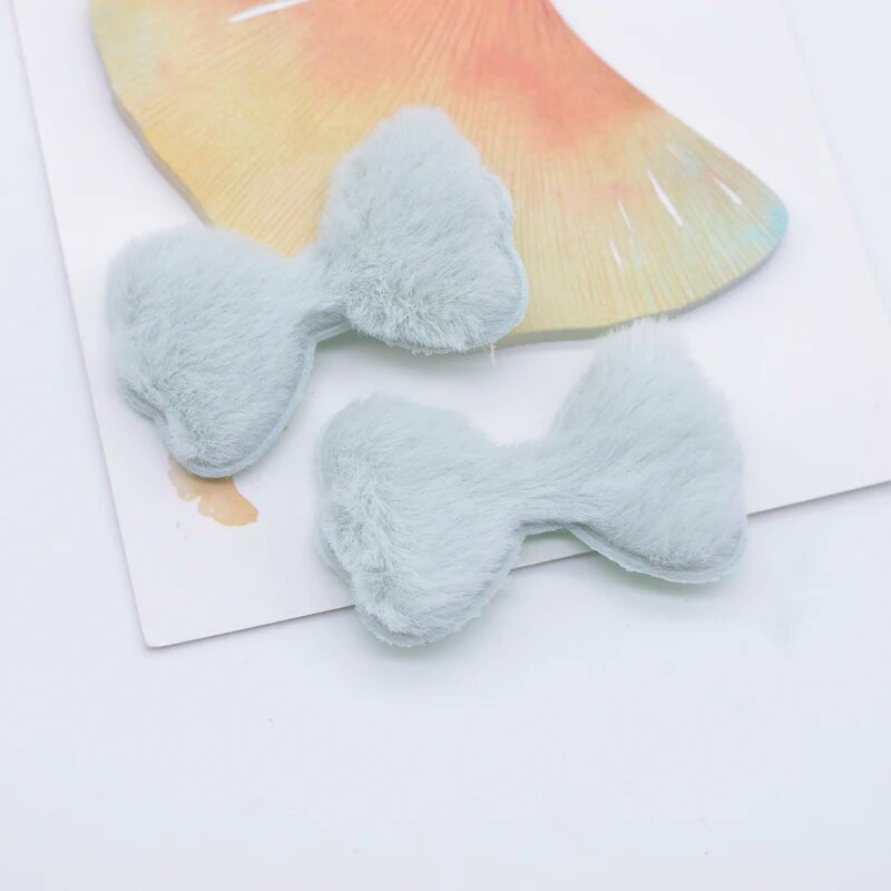 Плюшевые аппликации с бантом Diy Super Paradise 24 шт Green