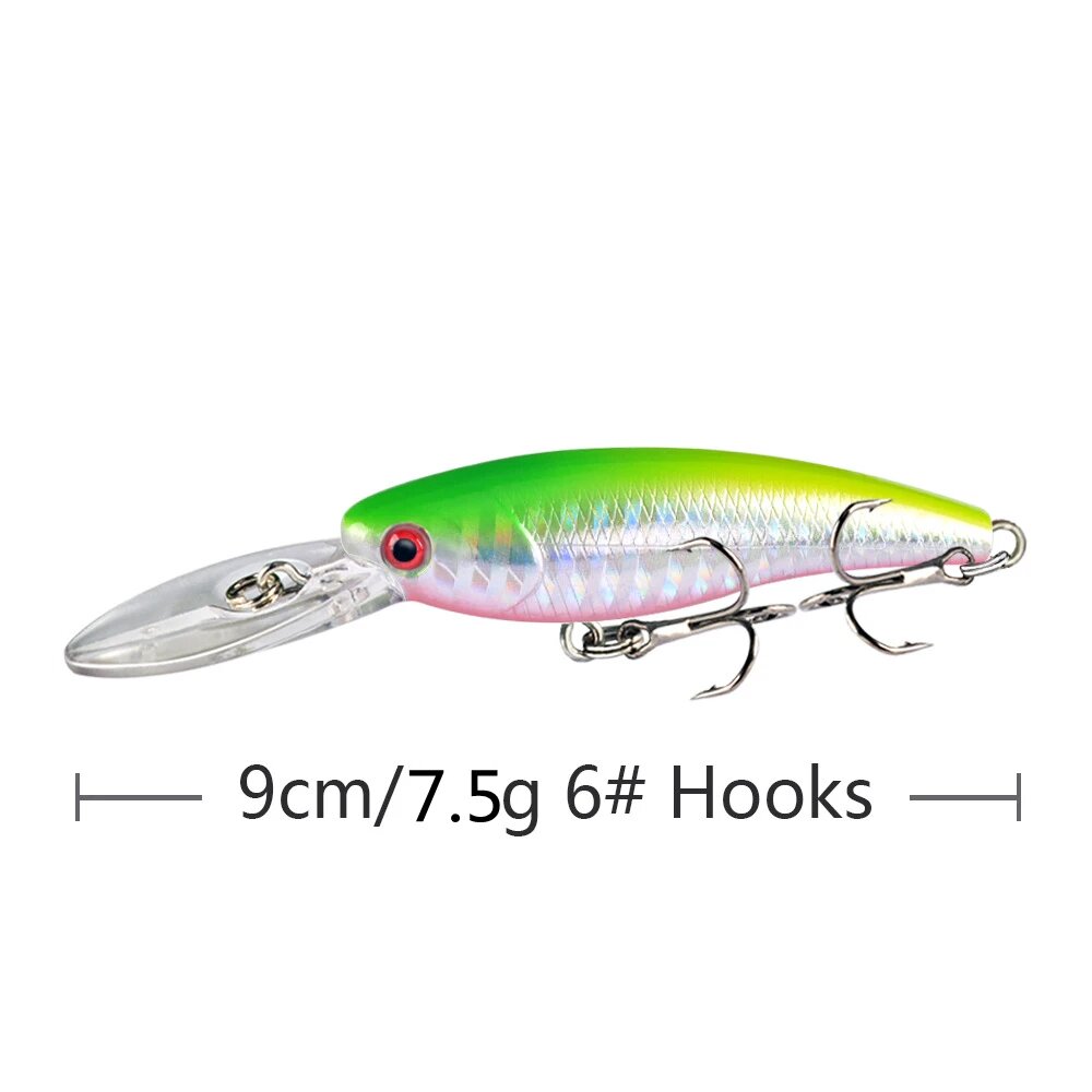 Плавающая блесна Minnow 9см 7.5г