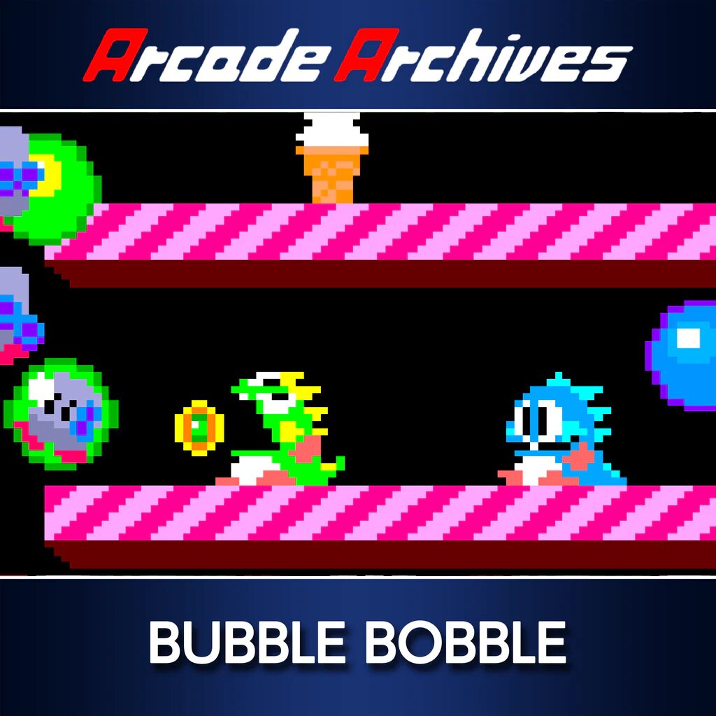 Игра Arcade Archives BUBBLE BOBBLE, цифровое издание PlayStation 4, регион Индия / код пополнения баланса