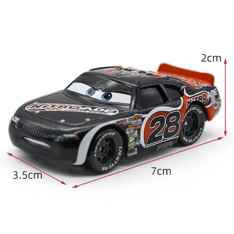 Коллекционная модель автомобиля Pixar Cars 3 Молния Маккуин TOPTOY Черный, 2