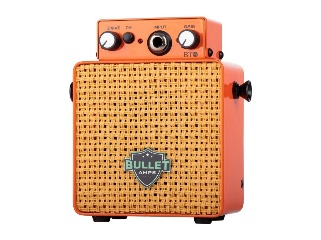 Гитарный комбоусилитель портативный, 5Вт, оранжевый, Bullet BT-05-OR Micro Robot