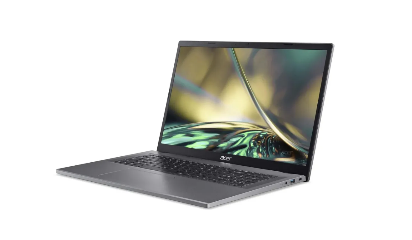 Ноутбук Acer Aspire 3 A317-55P 17.3", IPS, Intel N100, 4-ядерный, 8ГБ LPDDR5, 1TB SSD