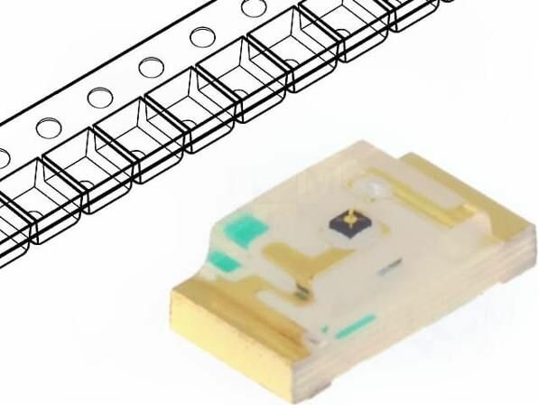 Светодиод KINGBRIGHT KP-3216F3C ИК-передатчик 940нм прозрачная 1,2мВт 120 град. SMD 20мА 1,2-1,6В 1шт