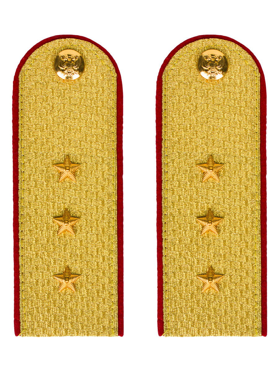 Погоны Мвд парадные звание Старший Прапорщик цвет золотой