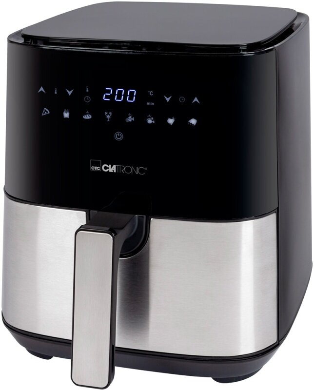 Аэрофритюрница Clatronic FR 3782, 5 л, электронное управление, съемная крышка