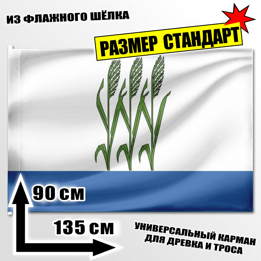 Флаг Камышина 135x90 см.