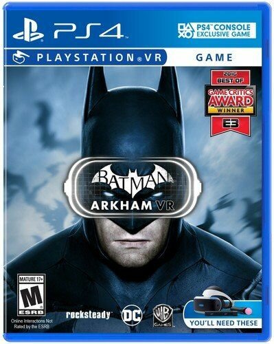 Игра Batman: Arkham VR (только для PS VR) (английская версия) для PS4