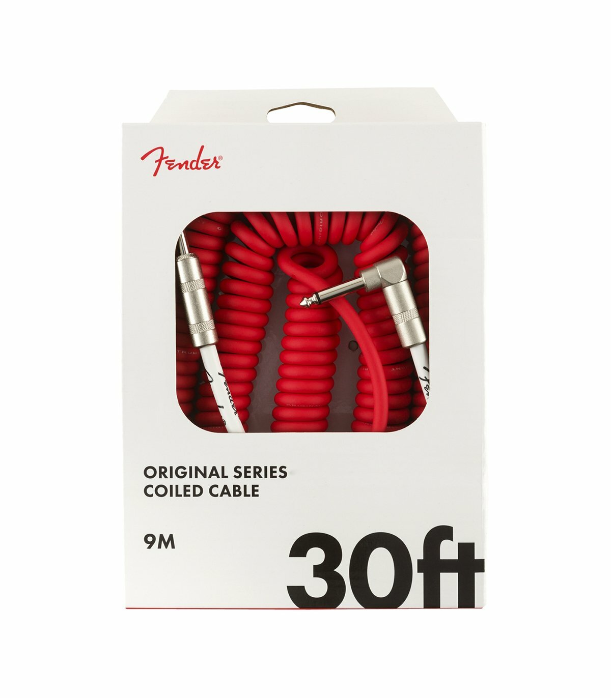 Кабель инструментальный Fender Orginal Coil 9m FRD