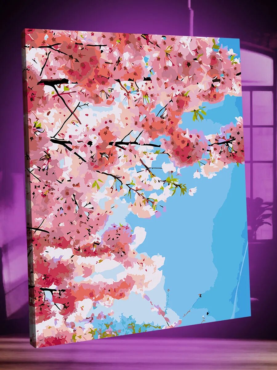 Картина по номерам Весна