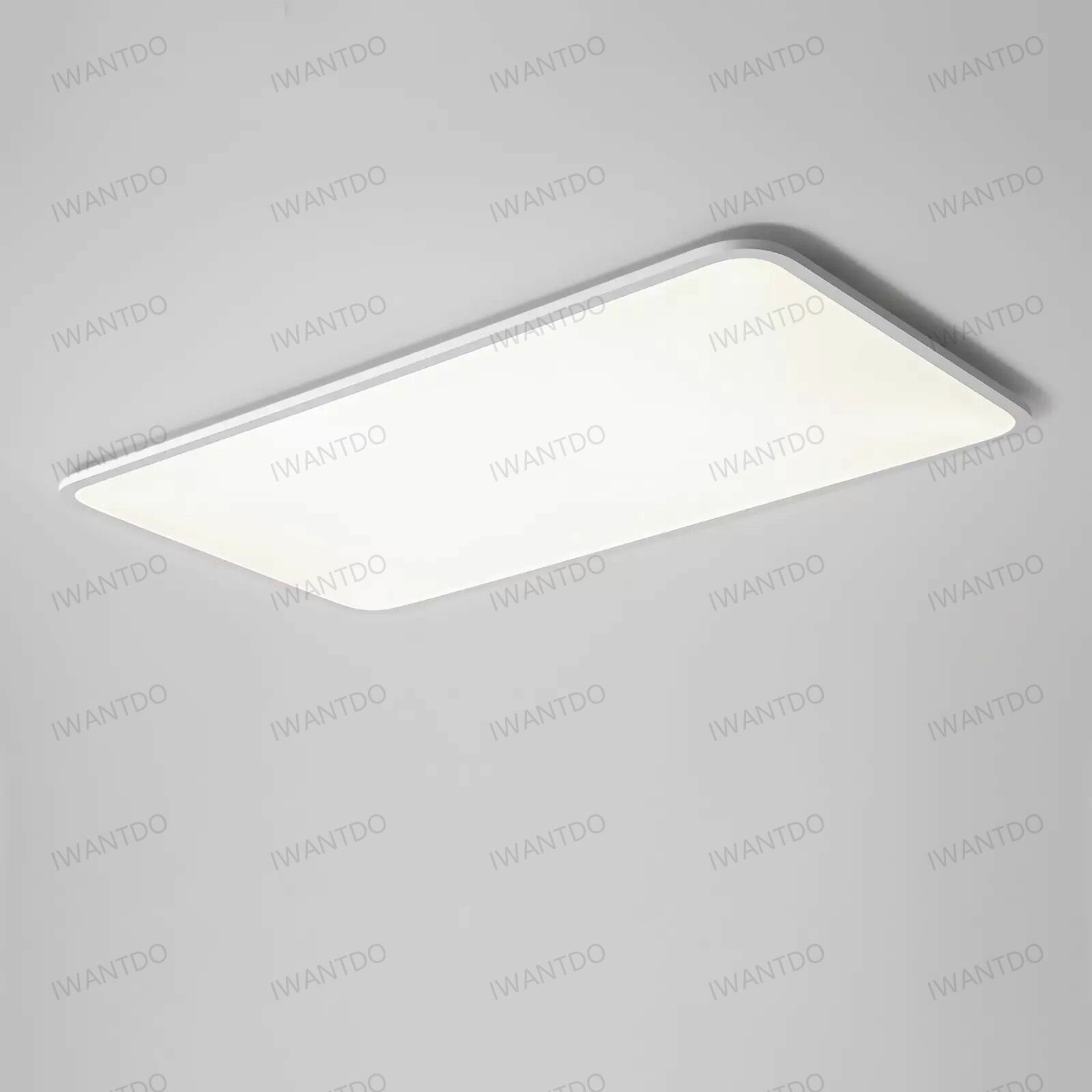 Белый LED Потолочный светильник Диммируемый Современный для Гостиная Спальня Столовая Вестибюль BD465, L110*W60*H3см