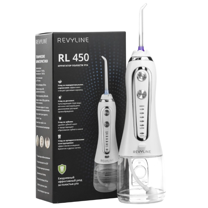 Ирригатор Revyline RL 450 (белый)