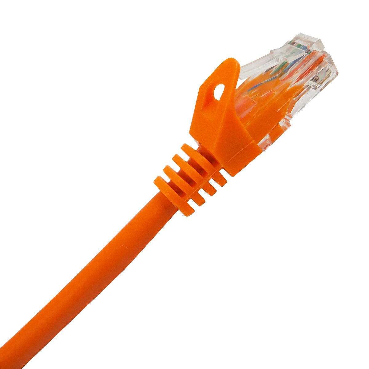 Интернет-кабель, категория 6, неэкранированный, U/UTP, RJ45-RJ45, 250 МГц LSZH, AWG24 0.5м, оранжевый