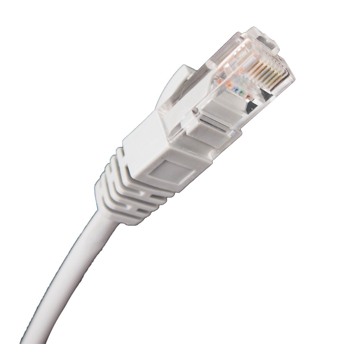 Шнур комм. BNH, кат. 5е, неэкр, U/UTP, RJ45/RJ45, AWG24 0.15м, серый,