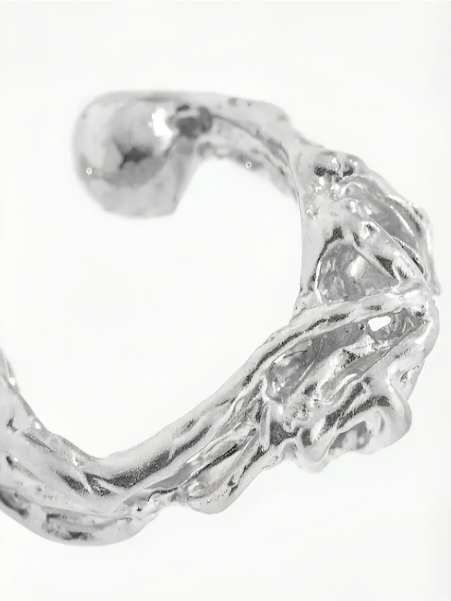 Серьги каффы BLOSSOM jewellery, серебро, 925 проба, , серебро — фото 1