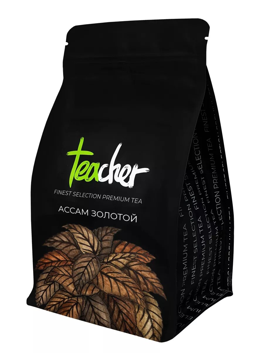 Чай TEACHER Ассам Золотой, 250 г