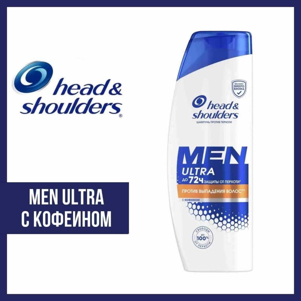 Шампунь для волос Head&Shoulders против перхоти, Против выпадения, 360 мл