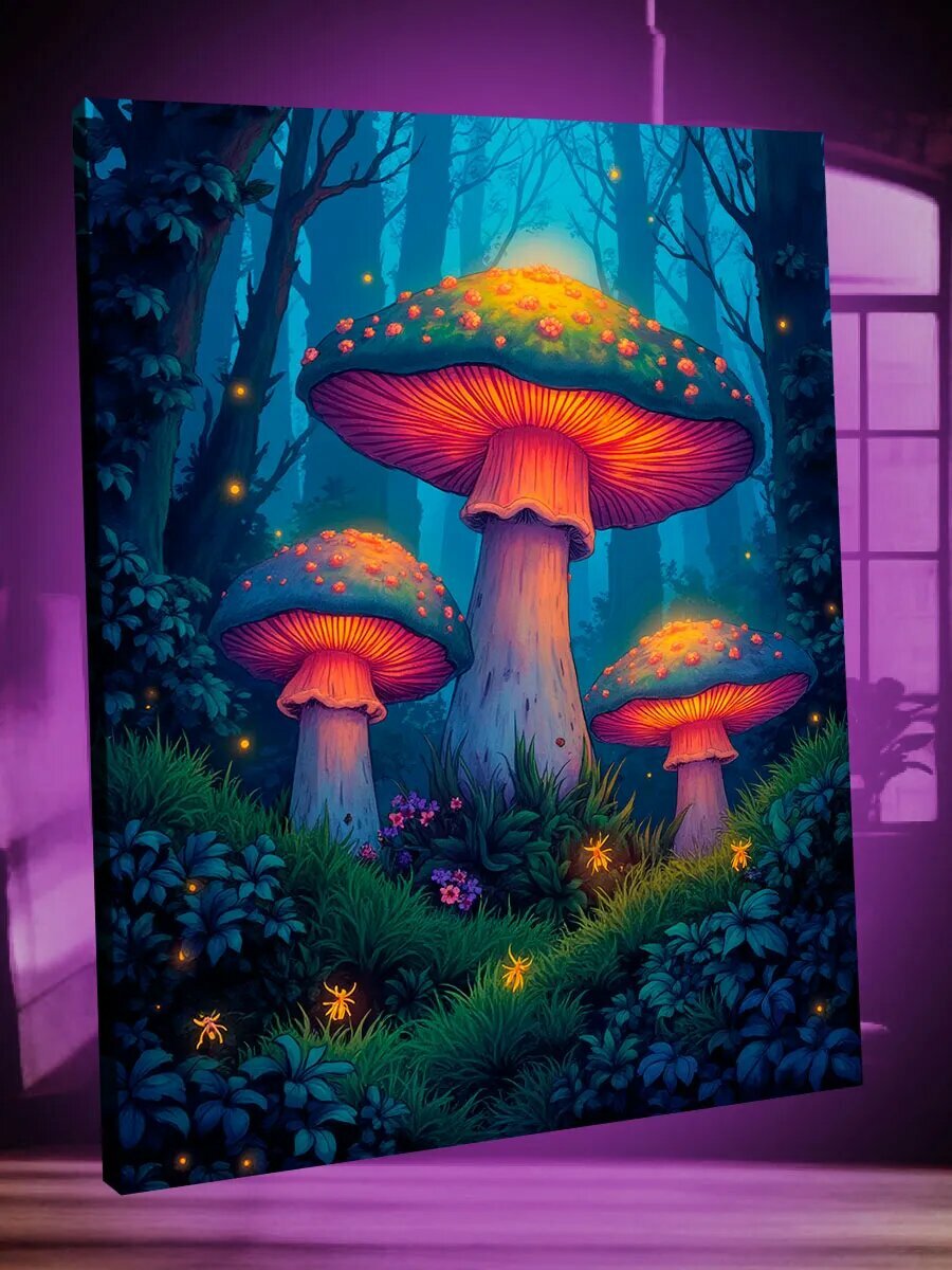 Интерьерная картина Грибы