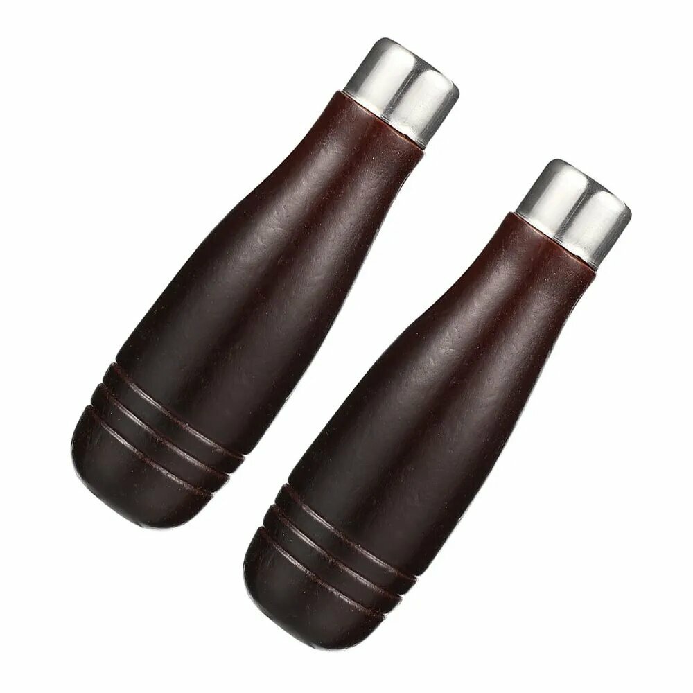 Деревянные Ручки Для Напильников, Удобный Хват, Износостойкость, Дерево И Железо, 2 Шт