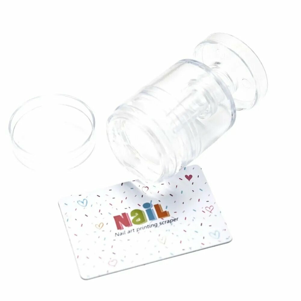 Вращающийся набор для штамповки ногтей с регулируемым размером узора для французского маникюра