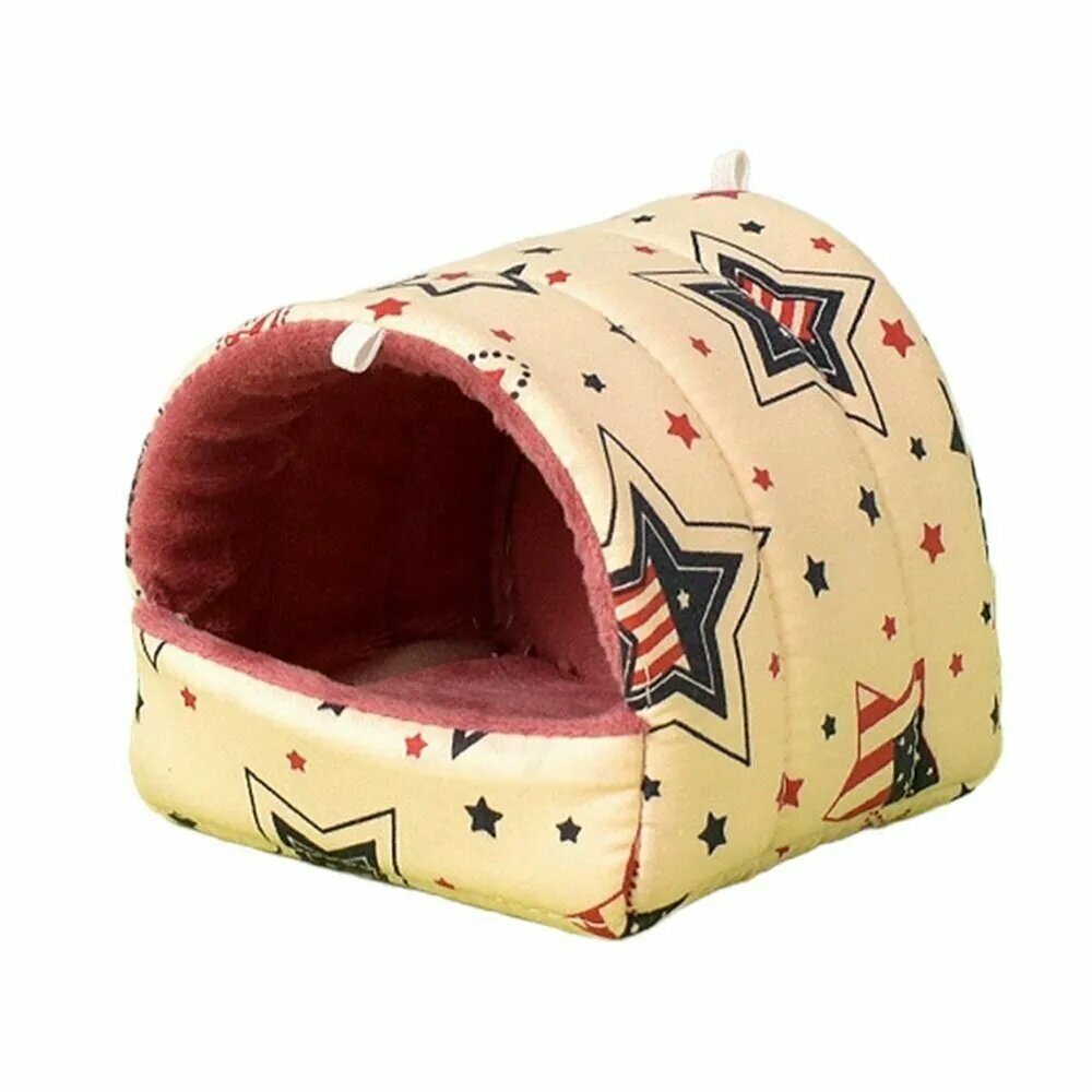 Домик гамак мягкий для морских свинок, крыс, шиншилл, грызунов, домик-лежанка