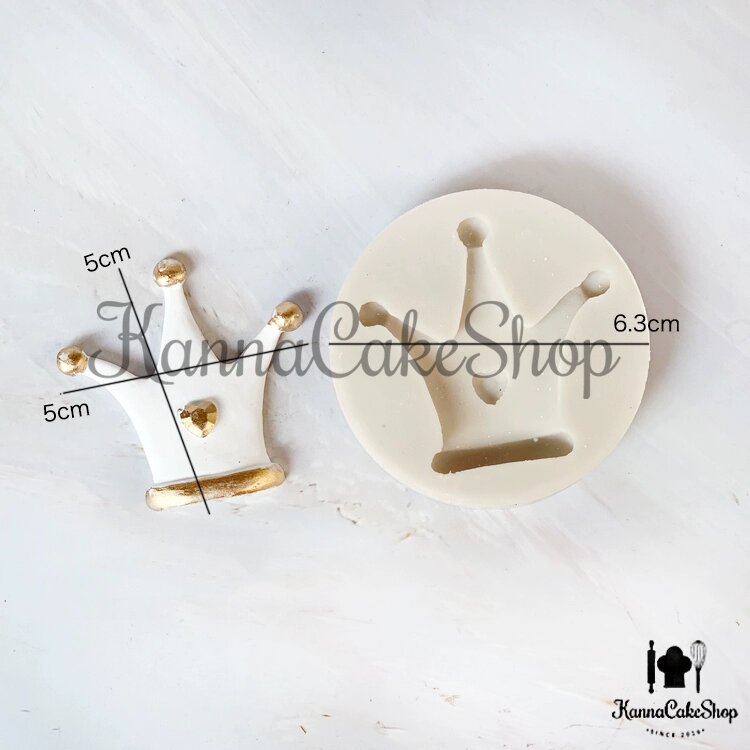 Трехмерная форма для короны, шоколадная корона, гипсовая корона, коралловая сахарная корона, корона из помадки, форма