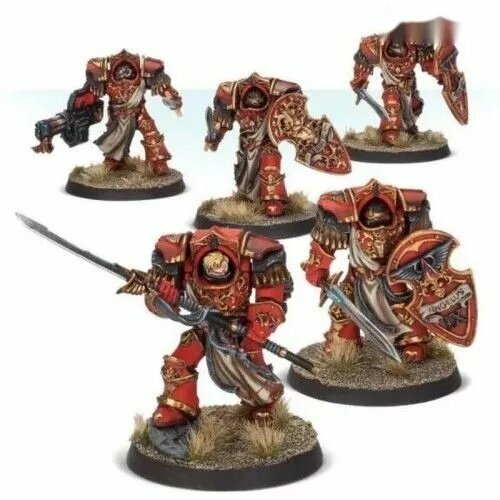 Blood Angels Crimson Paladins / Вархаммер 40к смола / Warhammer 40000 миниатюры