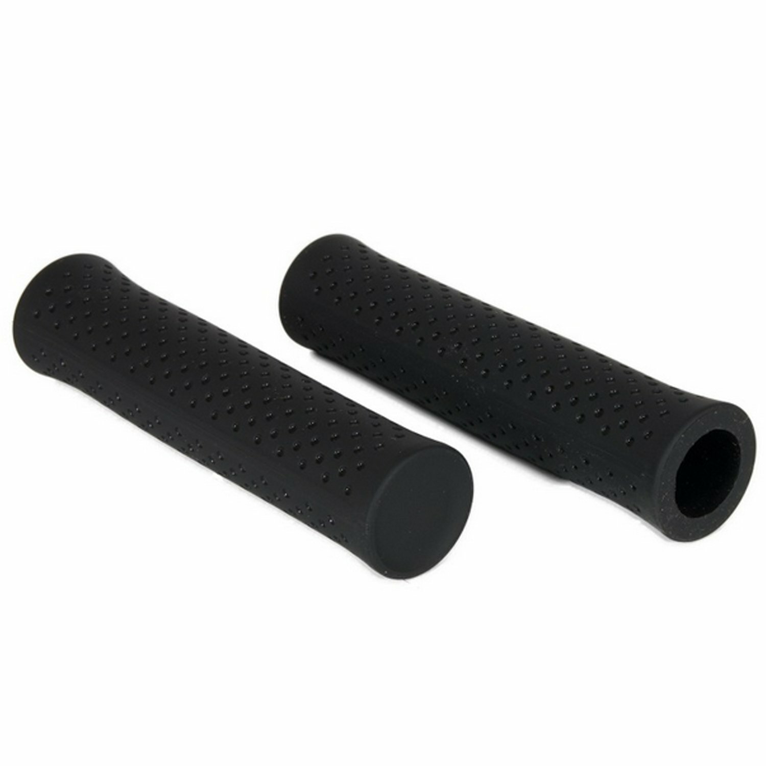 Грипсы VP, 100% силикон, 128.7мм, черные