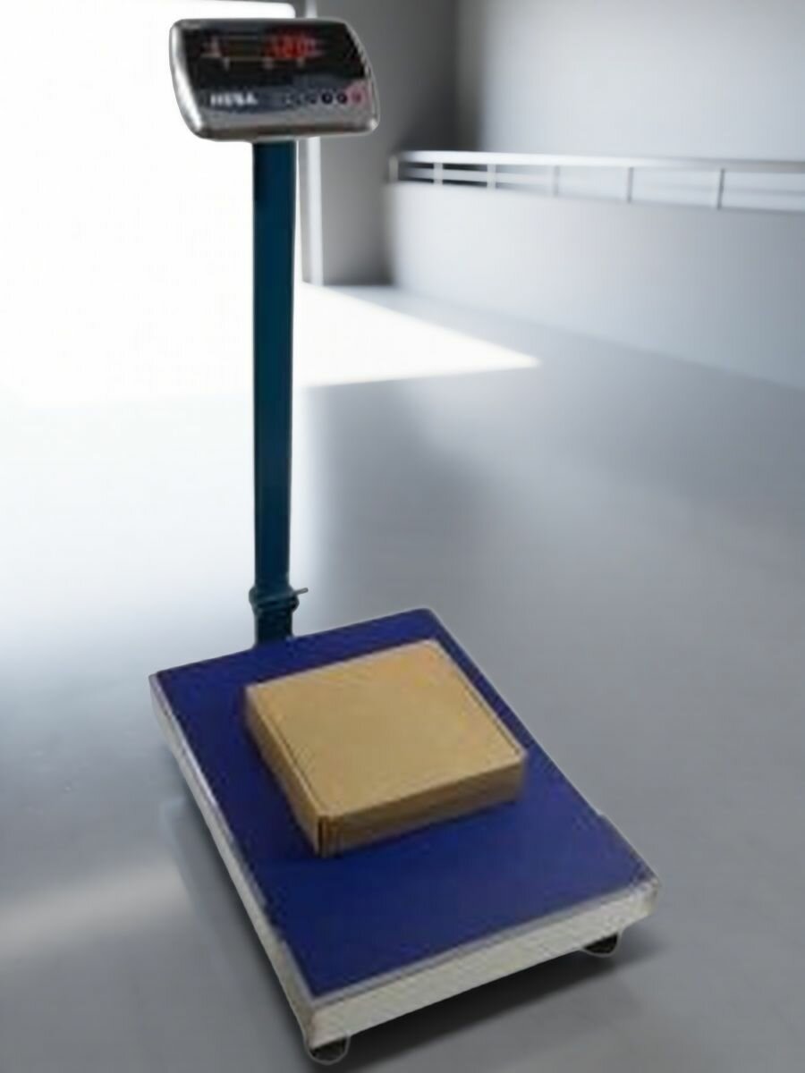 Весы товарные НВ-250-10/50-301Д2 до 250кг, складная стойка, с поверкой