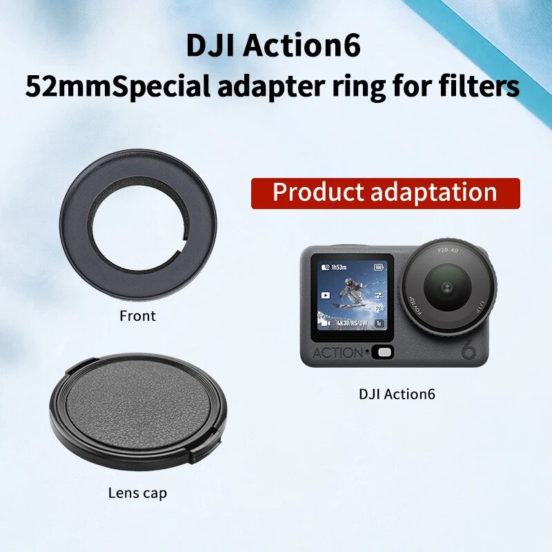 Адаптерное кольцо для фильтров DJI Action 6 CQT