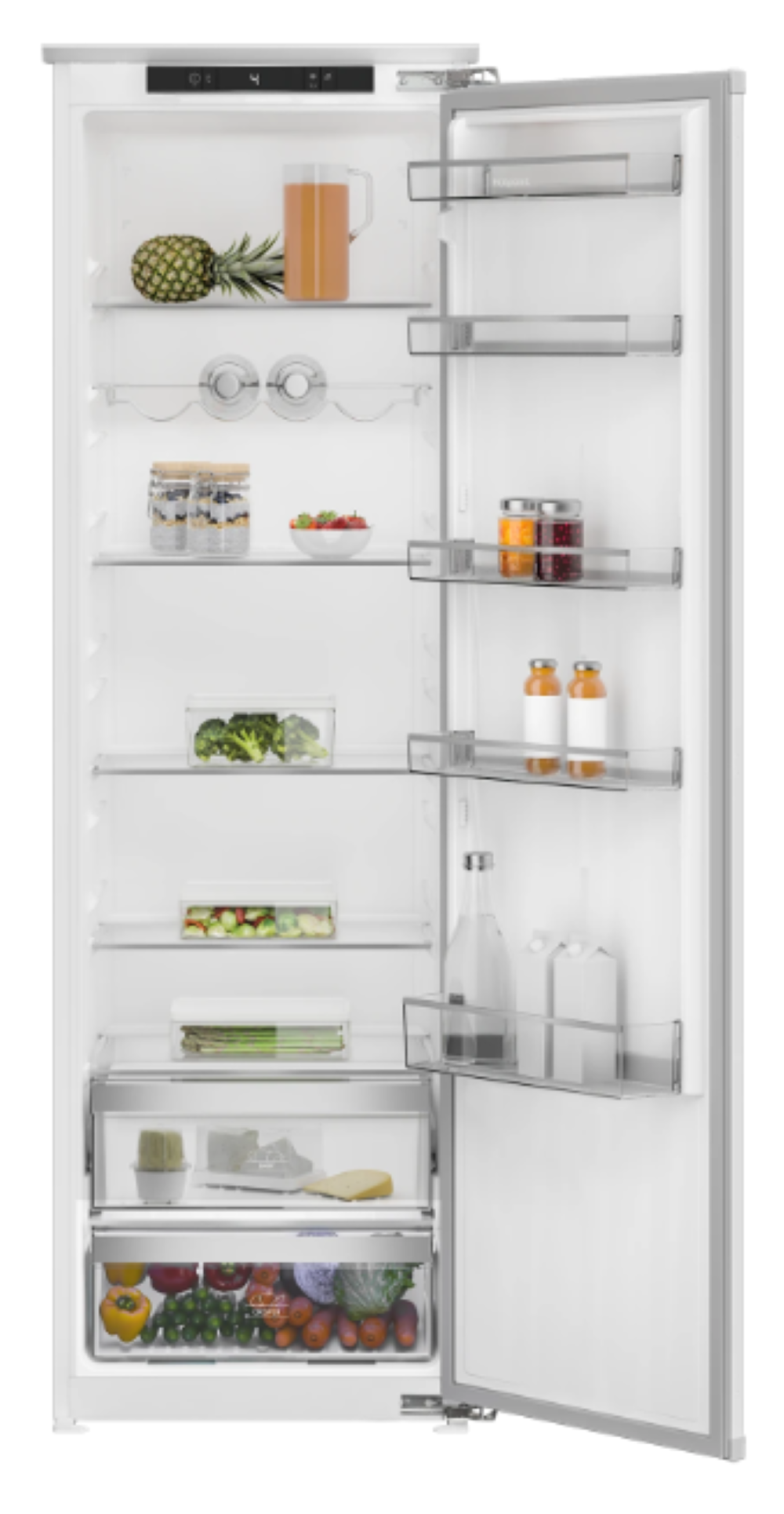 Холодильник Hotpoint HBDR 18I, встраиваемый, без морозильника, A+, 220 л