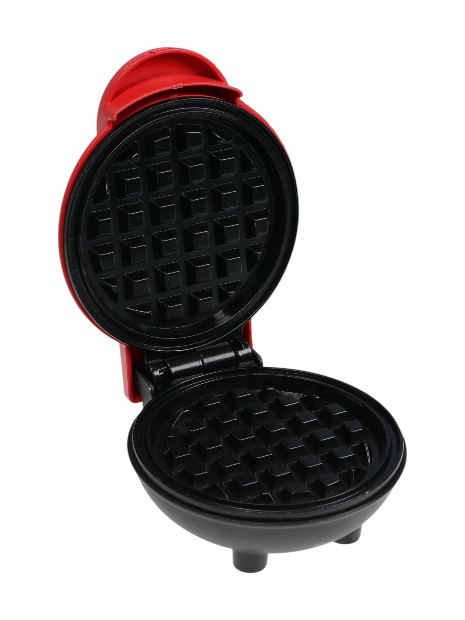 Вафельница электрическая мини, компактный размер, стильный дизайн