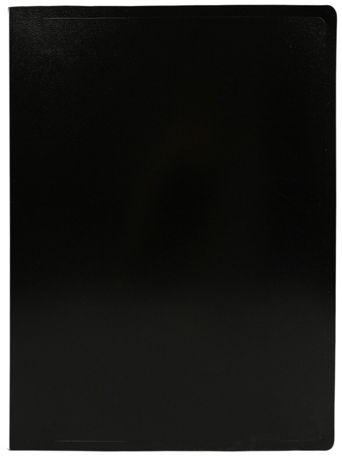 Папка на 4-х кольцах Buro -ECB0420/4RBLACK A4 пластик 0.5мм черный