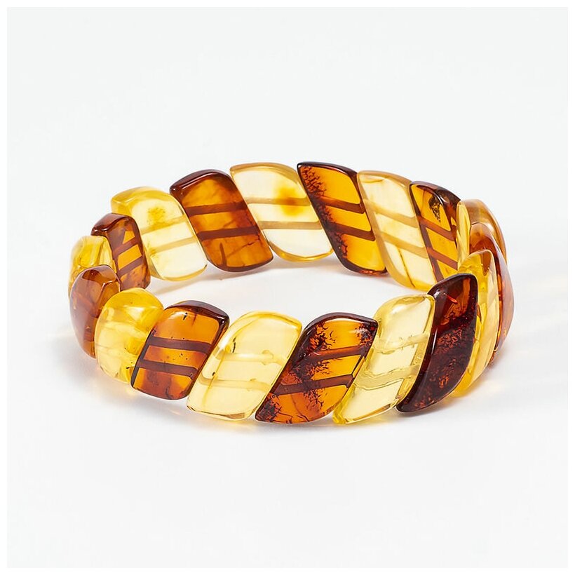 Браслет, янтарь