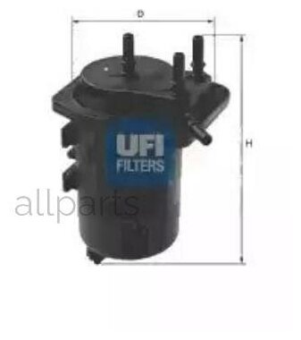 UFI 2401300 Фильтр Дизельный NISSAN RENAULT SUZUKI