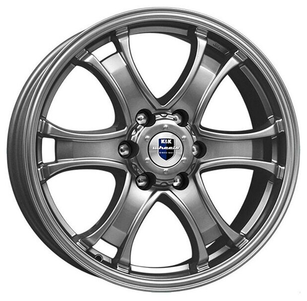 Диск колёсный Балеар (КС727-03) 7,5x18 ЕТ 38 6x139,7 100,1 Дарк платинум, арт. 71568