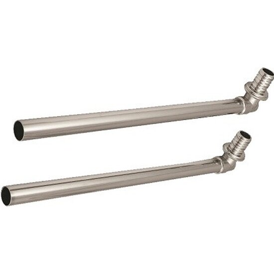 Трубка Г-образная Elsen для подключения к радиатору, Monolit, d20, длина трубки, ммd250, медь