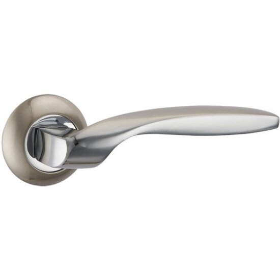 Ручка раздельная Punto R. TL54. BOSTON (BOSTON TL) SN/CP-3 матовый никель/хром