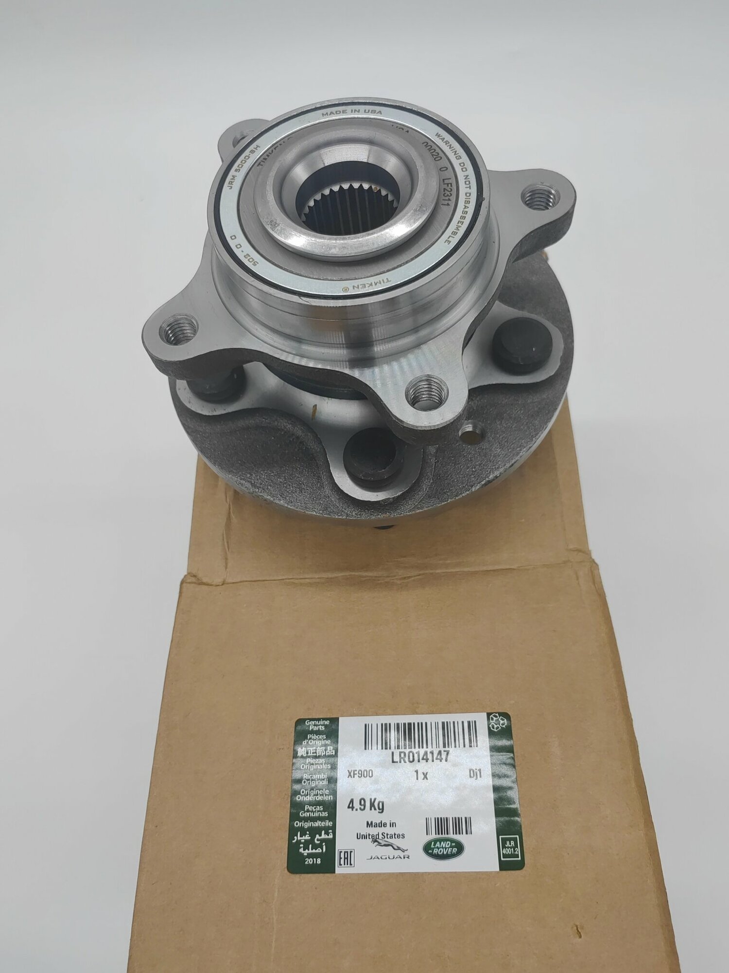 LAND ROVER Подшипник ступицы LAND ROVER арт. LR014147
