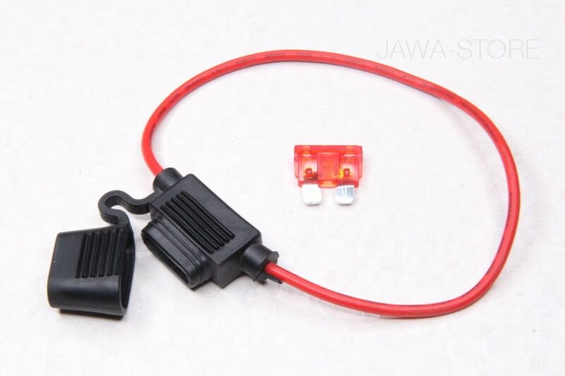 Предохранитель в корпусе влагозащищенный 10 А (универсальный)