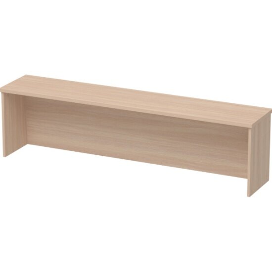 Надставка на стол Меб-фф Н-43 цвет дуб молочный 160/32/42 см