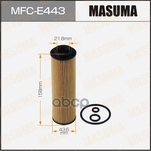 Фильтр масляный Masuma арт. MFC-E443
