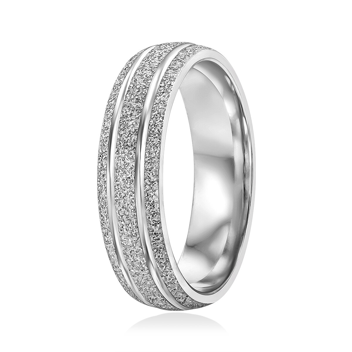 Кольцо обручальное, серебро, 925 проба