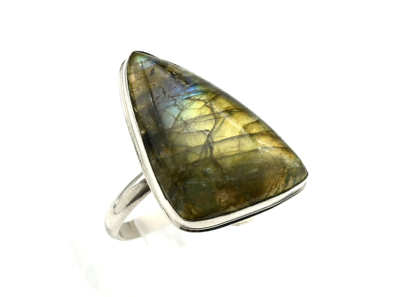 Кольцо, лабрадорит
