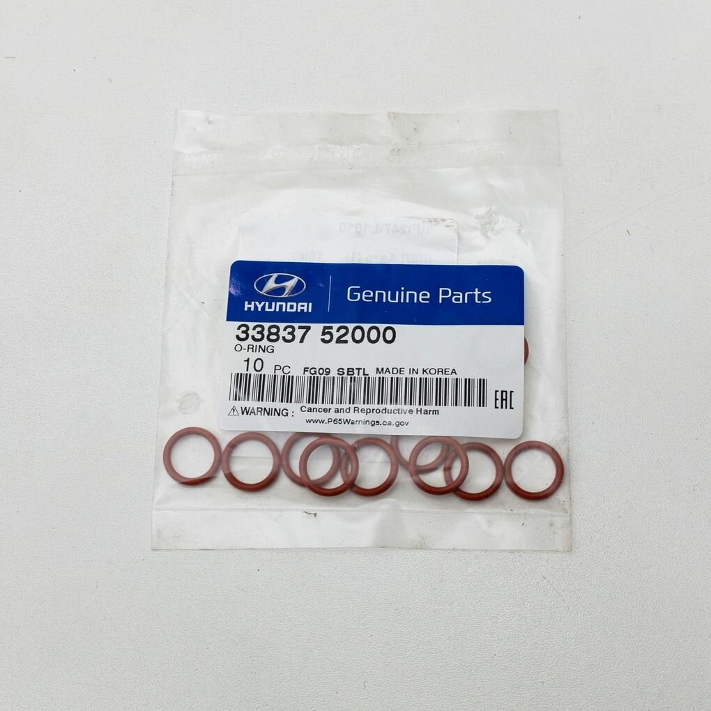 Кольцо уплотнительное HYUNDAI, 33837-52000, оригинал
